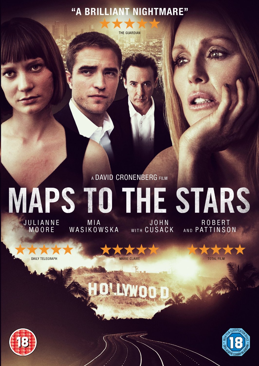 ‘Maps to the Stars’ – UK DVD & Blu-Ray cover | Thinking of Rob